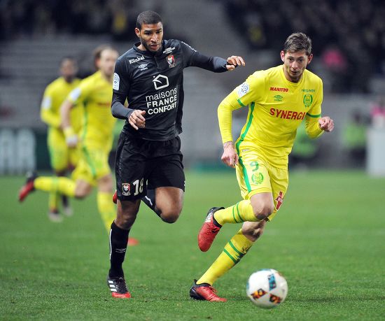 Jordan Adeoti Caen Emiliano Sala Nantes Editorial Stock Photo - Stock ...