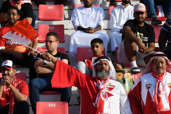 Fans Bahrain Attend 2019 Afc Asian Editorial Stock Photo - Stock Image ...