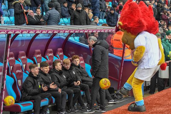 Aston Villa Mascot Passing Ball Ball Editorial Stock Photo - Stock ...