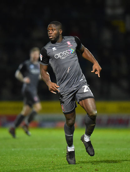 John Akinde 29 Lincoln City During Editorial Stock Photo - Stock Image ...