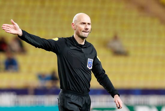 French Referee Antony Gautier Reacts During Editorial Stock Photo ...