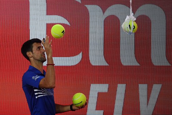 Novak Djokovic Serbia Signs Autographs After Editorial Stock Photo ...