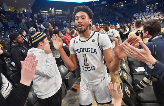 Georgia Tech Forward James Banks Iii Editorial Stock Photo - Stock ...