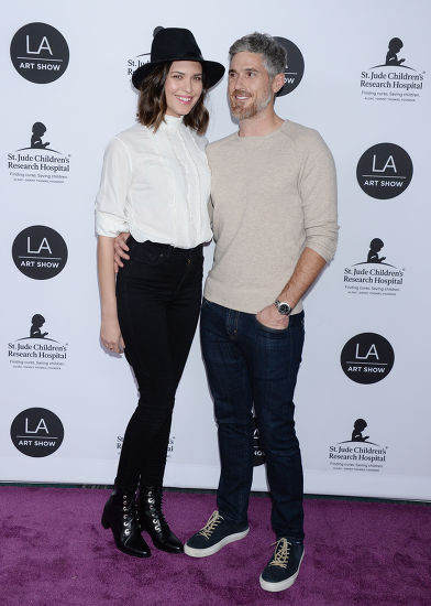 Dave Annable Wife Odette Annable Editorial Stock Photo - Stock Image ...
