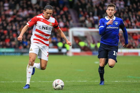 Niall Mason 02 Doncaster On Ball Editorial Stock Photo - Stock Image ...