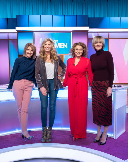 Kaye Adams Penny Lancaster Nadia Sawalha Editorial Stock Photo - Stock ...
