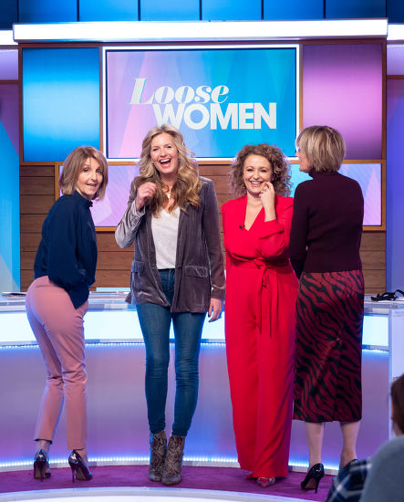 Kaye Adams Penny Lancaster Nadia Sawalha Editorial Stock Photo - Stock ...