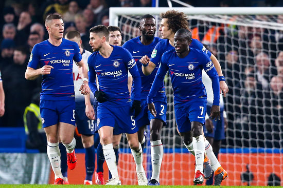 Ngolo Kante Chelsea Celebrates Teammates After Editorial Stock Photo ...