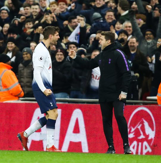 Fernando Llorente Tottenham Hotspur Celebrates His Editorial Stock ...