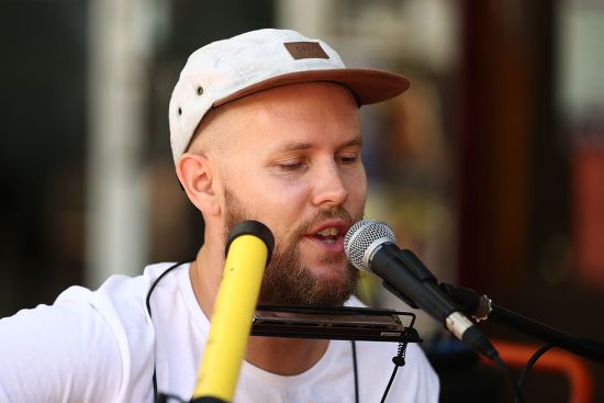 Rhys Crimmin Performs On Peel Street Editorial Stock Photo - Stock ...