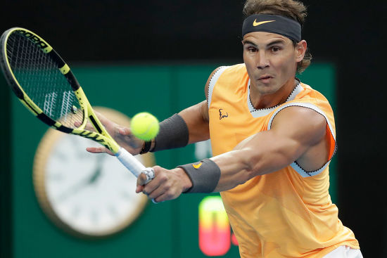 Rafael Nadal Spain Action During His Editorial Stock Photo - Stock ...