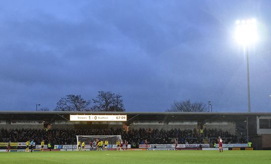 Hope Akpan Bradford City Scores His Editorial Stock Photo - Stock Image ...