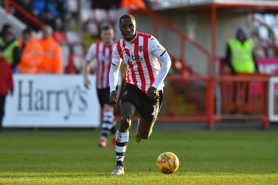 Jonathan Forte 14 Exeter City During Editorial Stock Photo - Stock ...