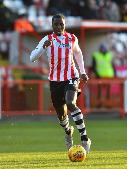 Jonathan Forte 14 Exeter City During Editorial Stock Photo - Stock ...