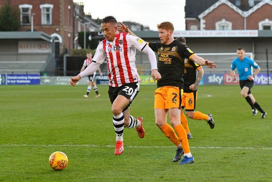 Kane Wilson 20 Exeter City Battles Editorial Stock Photo - Stock Image ...