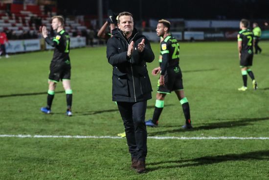 Forest Green Rovers Manager Mark Cooper Editorial Stock Photo - Stock ...
