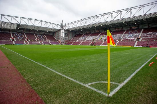 General View Inside Tynecastle Stadium Edinburgh Editorial Stock Photo ...
