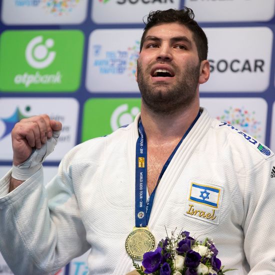 Sasson Israel Reacts On Podium After Editorial Stock Photo - Stock ...