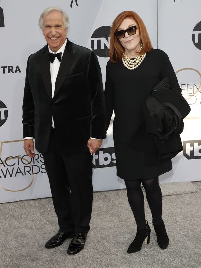 Henry Winkler Stacey Weitzman Arrives 25th Editorial Stock Photo ...