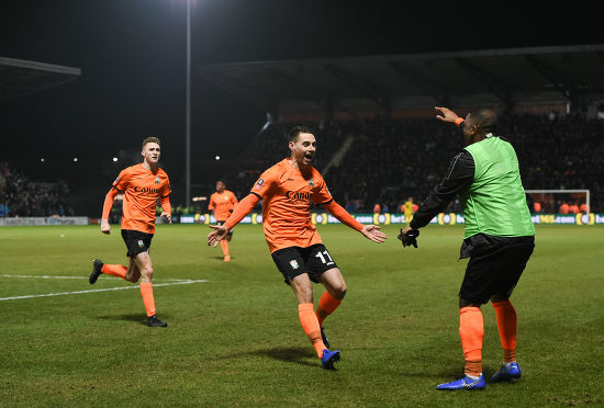 Dan Sparkes Barnet Celebrates His Goal Editorial Stock Photo - Stock ...