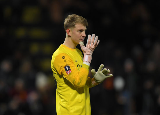 Barnet Goalkeeper Will Huffer Editorial Stock Photo - Stock Image ...