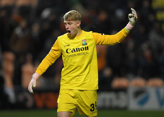 Barnet Goalkeeper Will Huffer Editorial Stock Photo - Stock Image ...