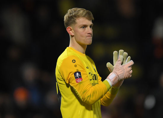 Barnet Goalkeeper Will Huffer Editorial Stock Photo - Stock Image ...