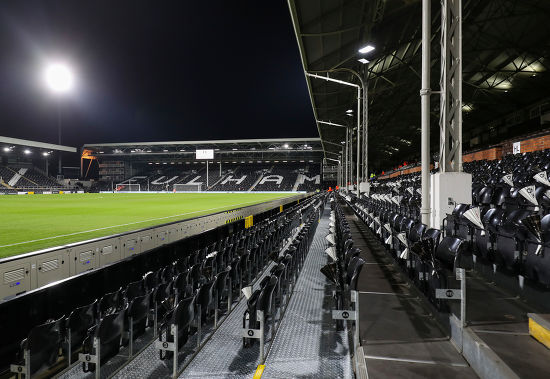 Seating Inside Craven Cottage Home Fulham Editorial Stock Photo - Stock ...