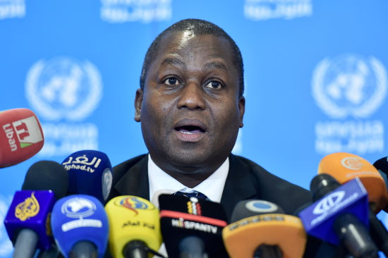 Deputy Director Unrwa Syria Michael Amanya Editorial Stock Photo ...