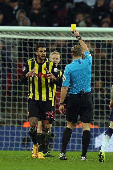 Etienne Capoue Watford Shown Yellow Card Editorial Stock Photo - Stock ...