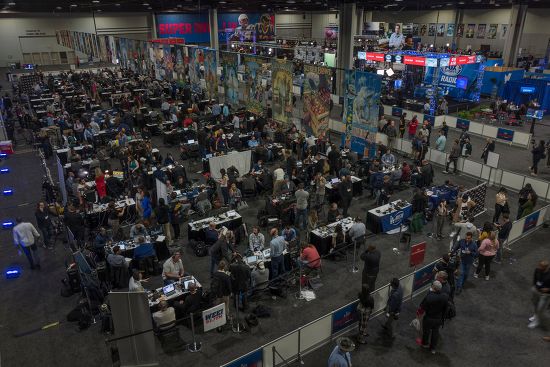 Very Busy Radio Row Superbowl Media Editorial Stock Photo - Stock Image ...