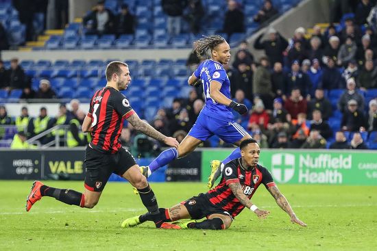 Bobby Reid Cardiff City Scores His Editorial Stock Photo - Stock Image ...