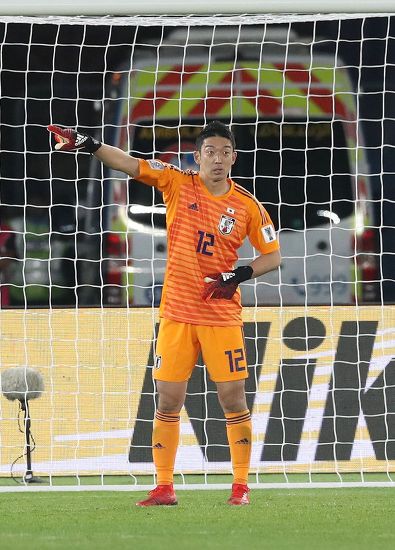 Japans Soccer Team Goalkeeper Shuichi Gonda Editorial Stock Photo ...