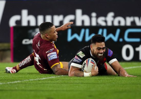 Ken Sio Salford Red Devils Scores Editorial Stock Photo - Stock Image ...