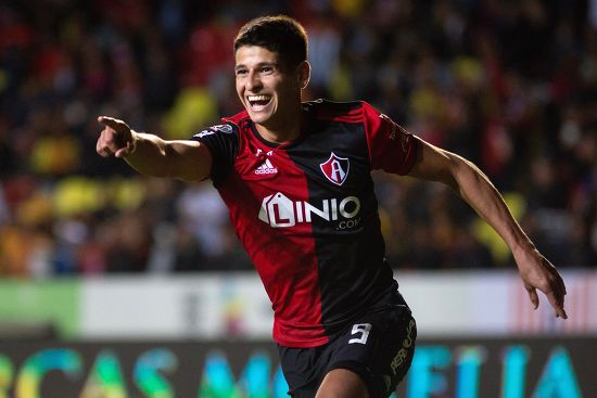 Facundo Barcelo Atlas Celebrates After Scoring Editorial Stock Photo ...