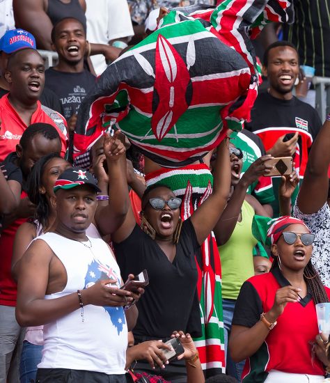Kenya Fans During Sydney 7s Spotless Editorial Stock Photo - Stock ...