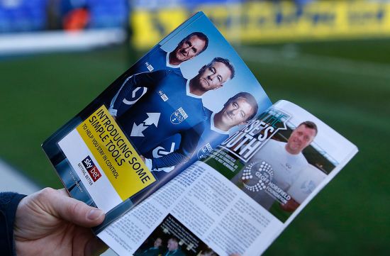 Match Day Program Editorial Stock Photo - Stock Image | Shutterstock