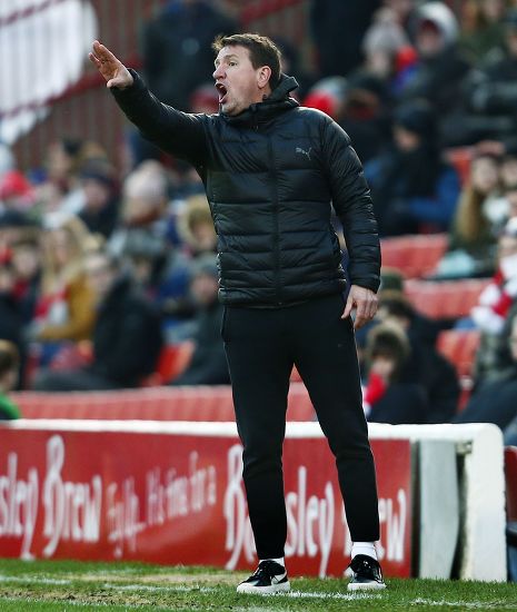 Barnsley Manager Daniel Stendel Issues Instructions Editorial Stock ...