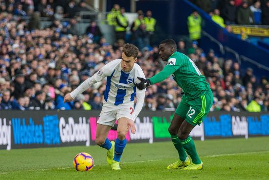 Solomon March Brighton Possession Heading Goal Editorial Stock Photo ...