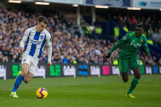 Solomon March Brighton Possession Heading Goal Editorial Stock Photo ...