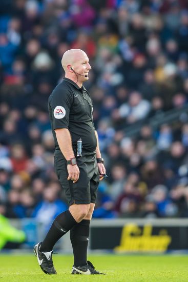 Simon Hooper Referee During Premier League Editorial Stock Photo ...