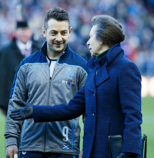 Hrh Princess Anne R Meets Greig Editorial Stock Photo - Stock Image ...