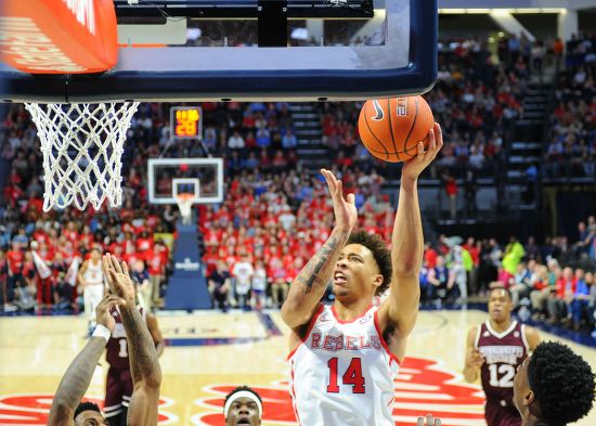 Ole Miss Forward Kj Buffen 14 Editorial Stock Photo - Stock Image ...
