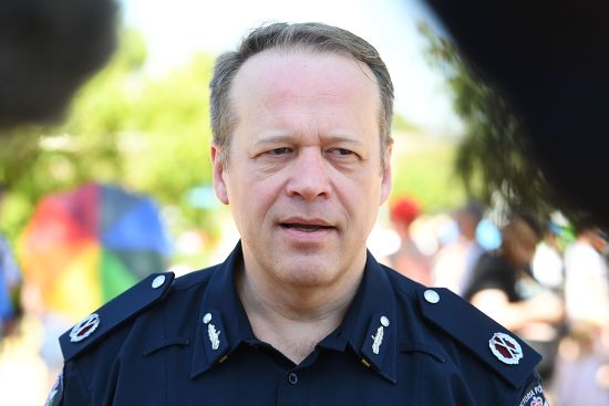Victoria Police Assistant Commissioner Neil Paterson Editorial Stock ...