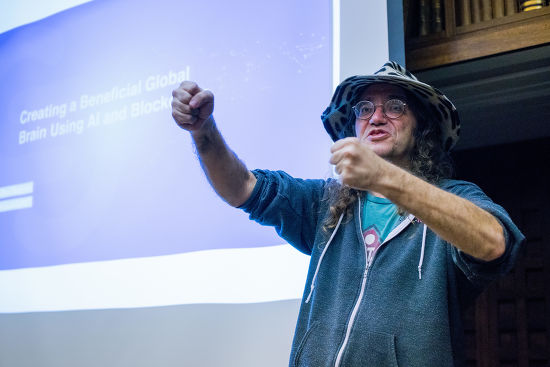 Dr Ben Goertzel Sophia Robot Fame Editorial Stock Photo - Stock Image ...