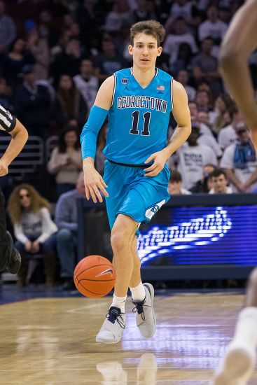 Georgetown Hoyas Guard Greg Malinowski 11 Editorial Stock Photo - Stock ...