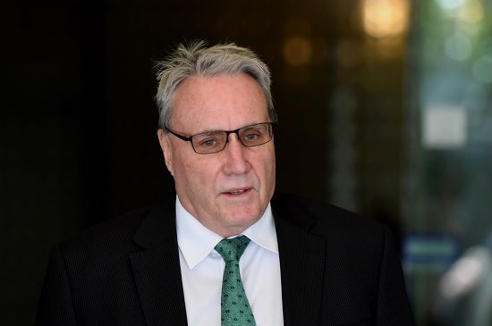 Michael Cranston Former Australian Tax Office Editorial Stock Photo ...