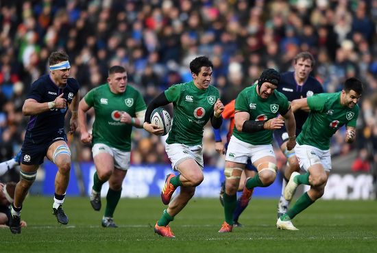 Joey Carbery Ireland Breaks Away Set Editorial Stock Photo - Stock ...