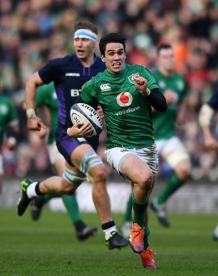Joey Carbery Ireland Breaks Away Set Editorial Stock Photo - Stock ...