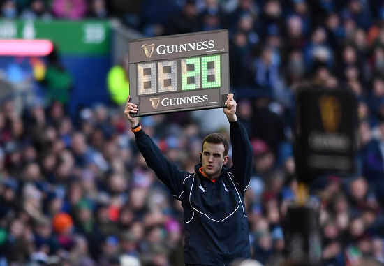 Fourth Official Signals Substitute Editorial Stock Photo - Stock Image ...